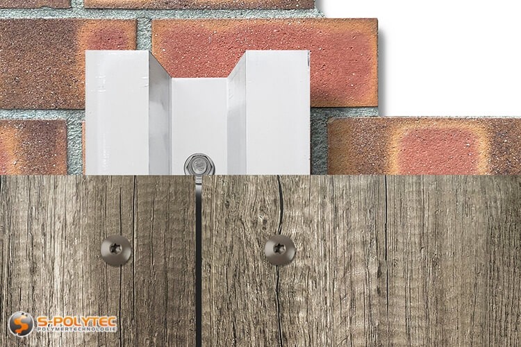 Alu omega-profiel voor gevel-onderconstructies | S-Polytec